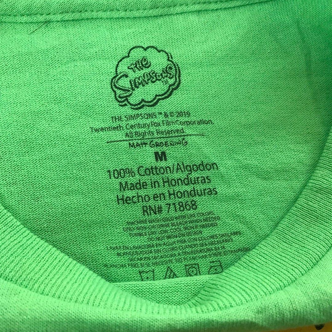 Bart simpsons, Men's Fashion, Tops & Sets, Formal Shirts on Carousell