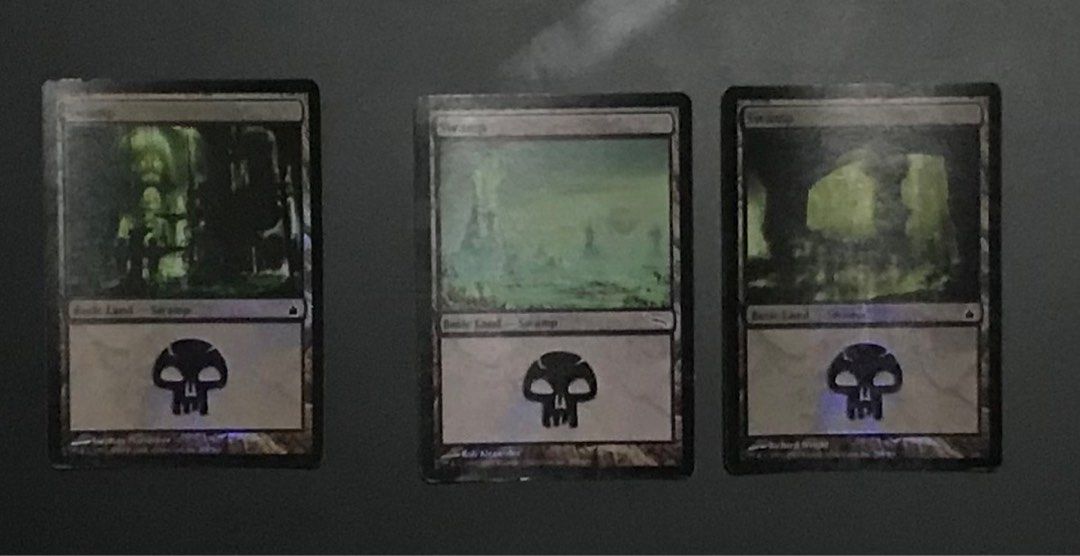 Basic Land Swamp, Hobbies & Toys, Toys & Games on Carousell