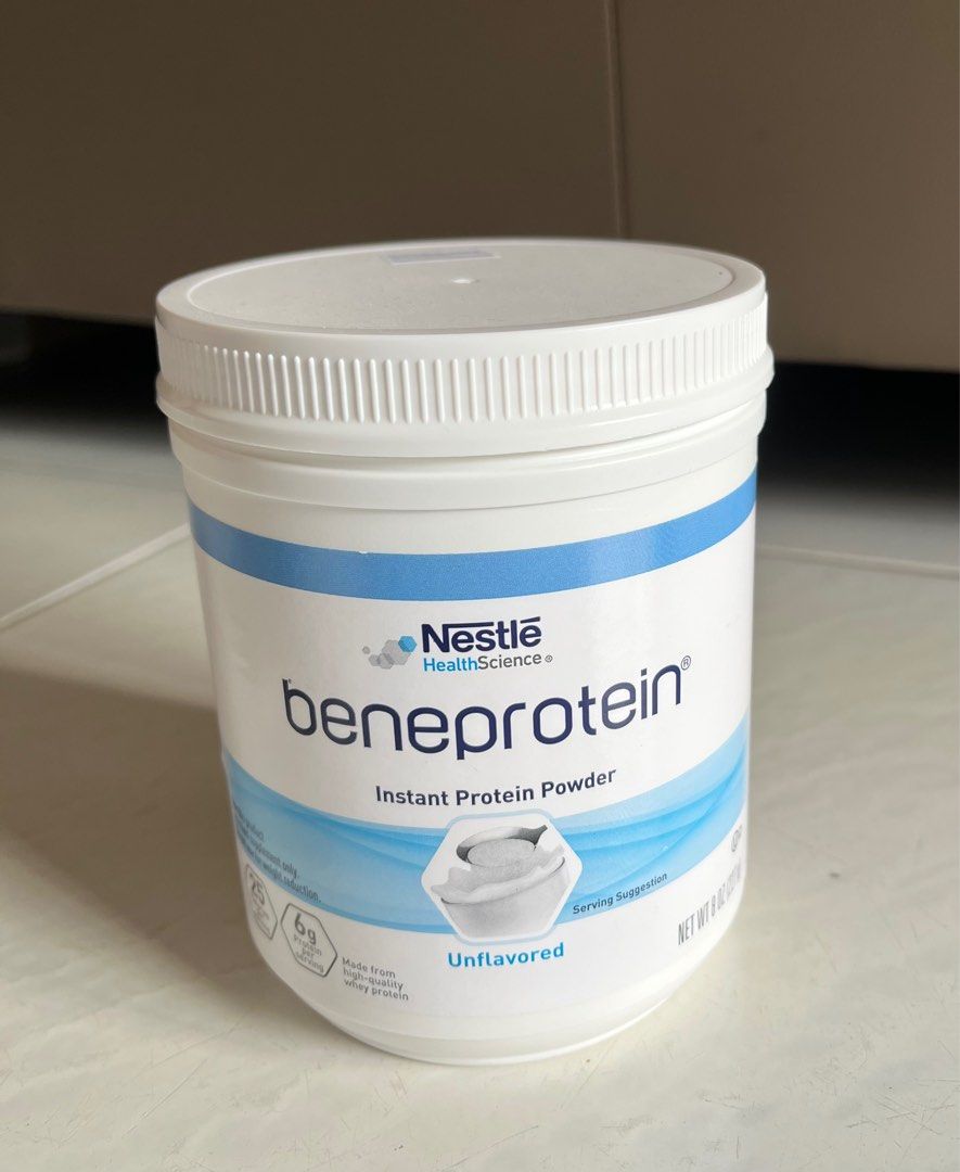 Beneprotein instant protein powder, Health & Nutrition, Health ...