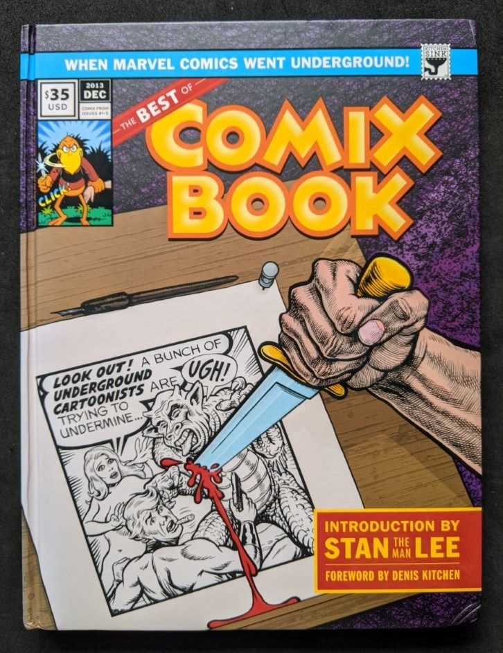 Best of Comix Book- When Marvel Comics Went Underground HC (2013 ...
