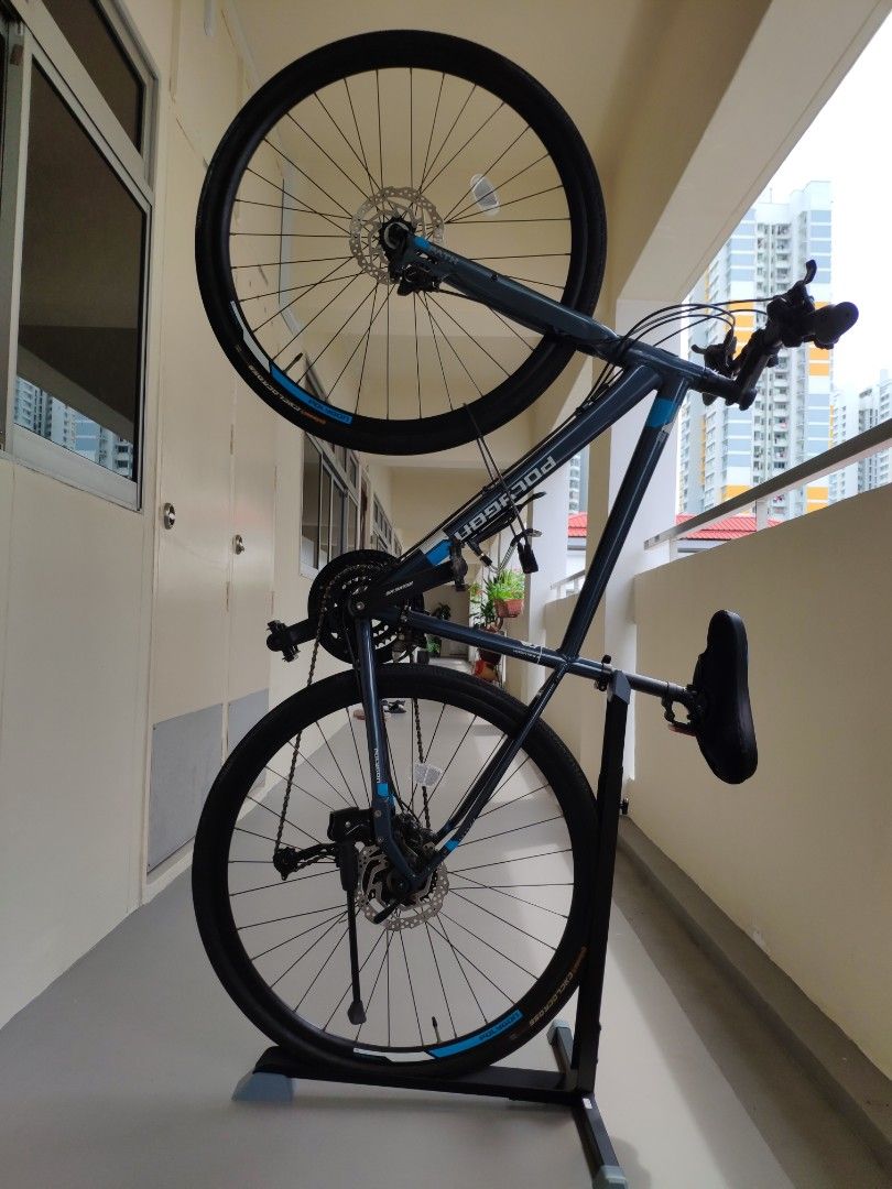 Bike Nook Vertical Bicycle Stand Rack, Sports Equipment, Bicycles ...