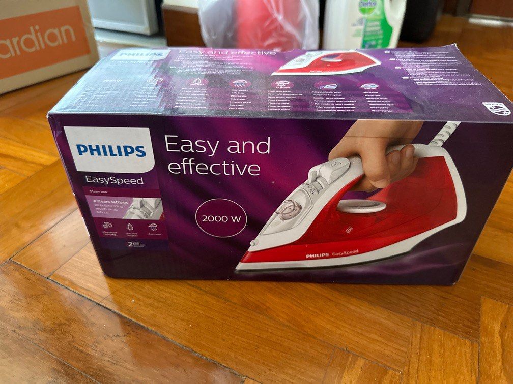BNIB Philips stream iron, TV & Home Appliances, Irons & Steamers on ...