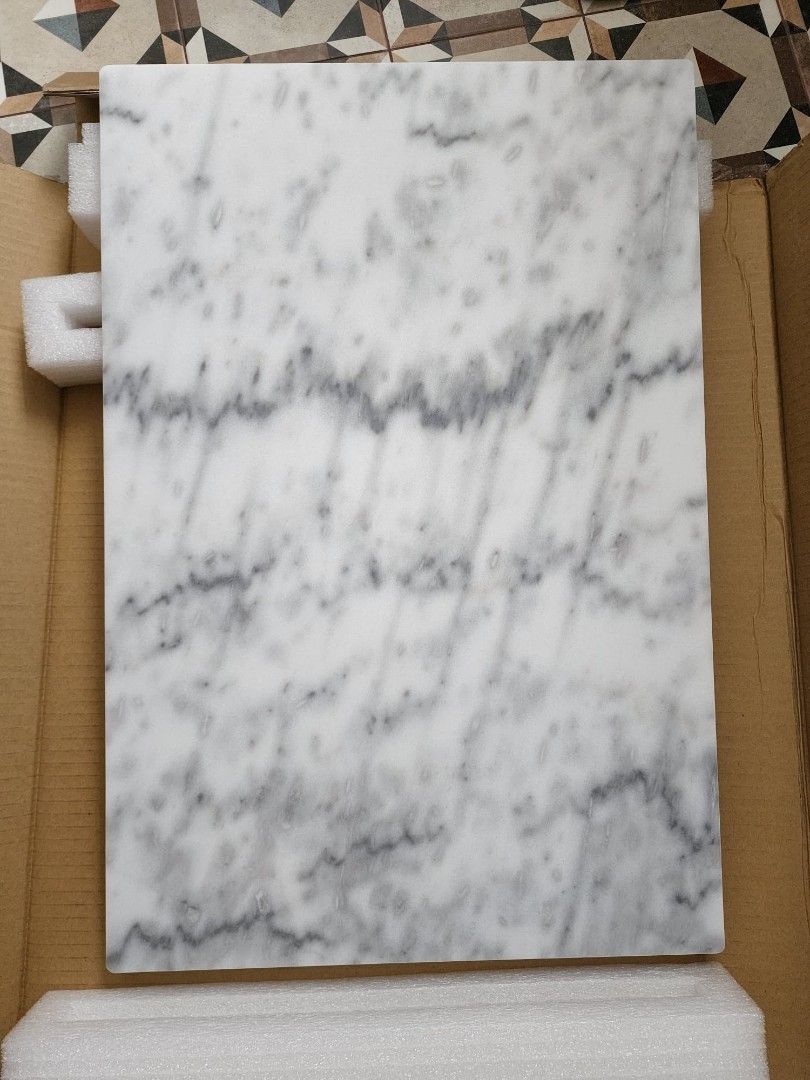 Brand New Crate & Barrel Marble Pastry Slab Going Cheap, Furniture ...