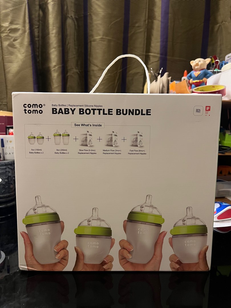 Brandnew Como Tomo Baby Bottle Bundle, Babies & Kids, Nursing & Feeding ...