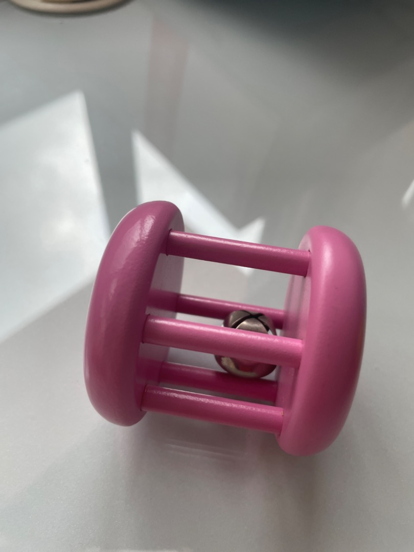 Brio rolling rattle wood, Babies & Kids, Infant Playtime on Carousell