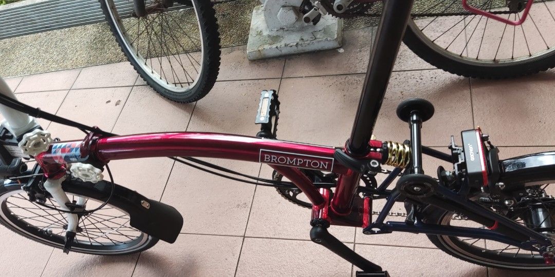 Brompton CLine ALine B75 Locking Block Mid-stopper CLine ALine B75 Superlight, Sports Equipment ...