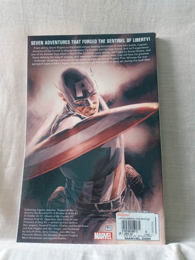 Captain America: Theater of War, Hobbies & Toys, Books & Magazines ...