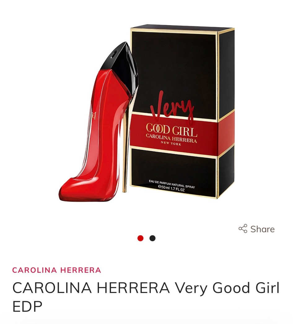 Carolina Herrera Very Good Girl Perfume, Beauty & Personal Care ...