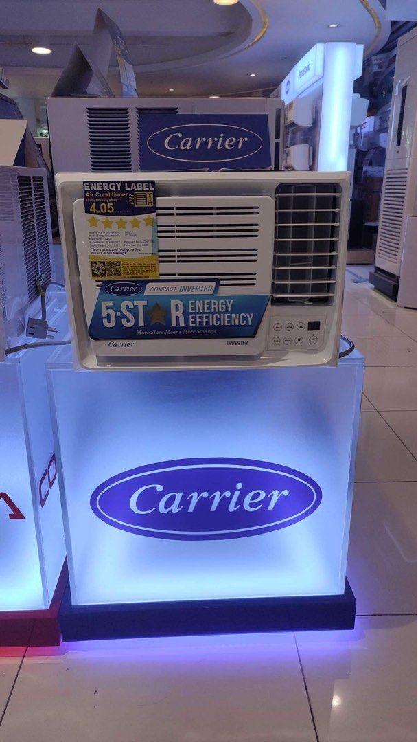 CARRIER WINDOW TYPE AIRCON, TV & Home Appliances, Air Conditioning and ...