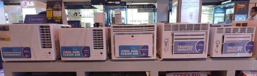 CARRIER WINDOW TYPE AIRCON, TV & Home Appliances, Air Conditioning and ...