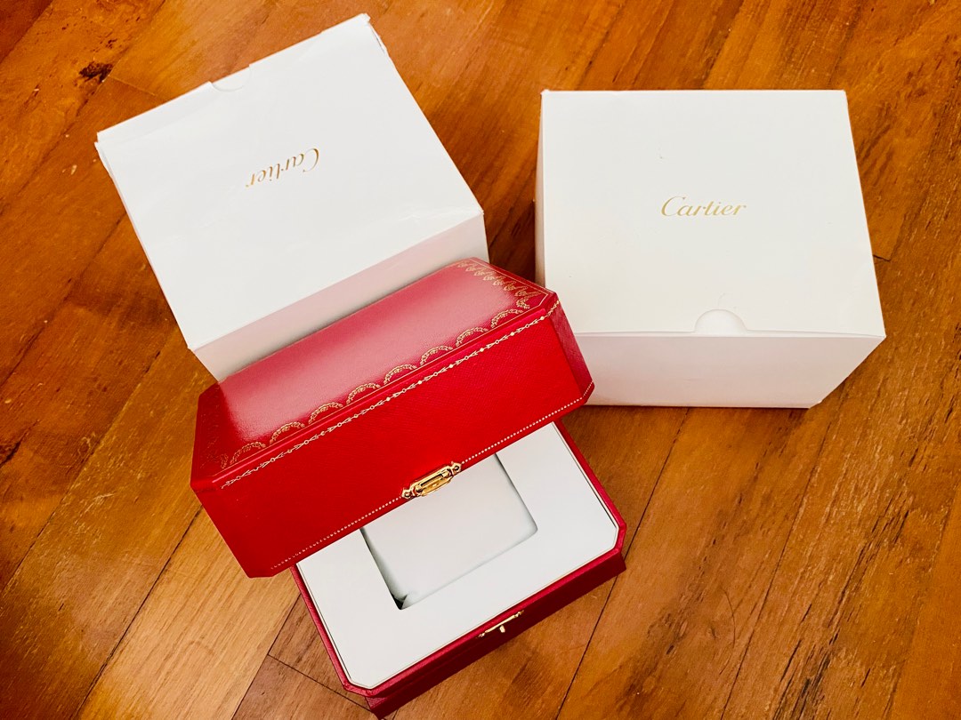Cartier Watch Box, Women's Fashion, Watches & Accessories, Other ...