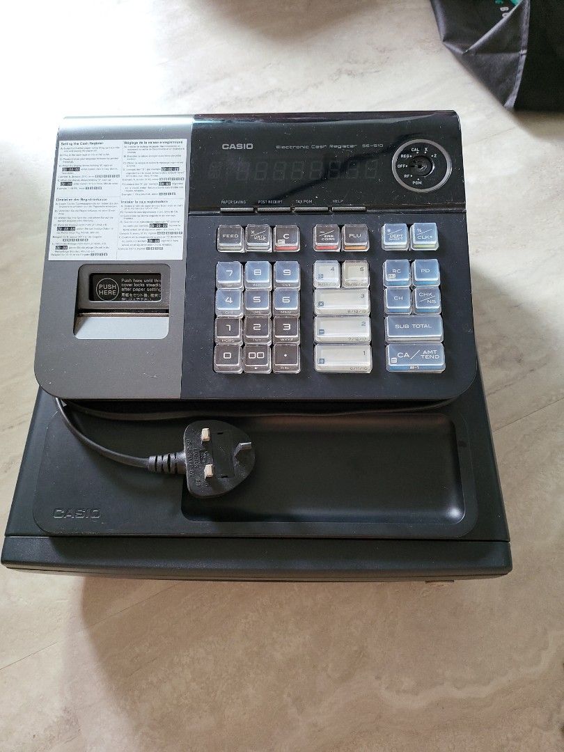 Casio Cash Register, Computers & Tech, Office & Business Technology on ...