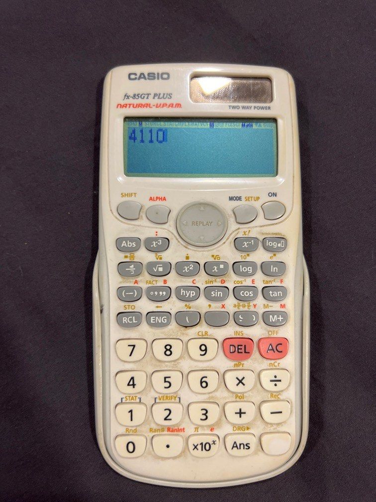 Casio fx-85GT+ Solar powered calculator, Hobbies & Toys, Stationery ...