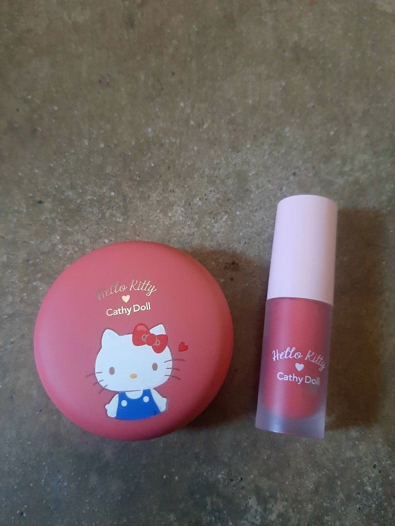 Cathy Doll Hello Kitty Blush & Liptint (Bundled), Beauty & Personal ...