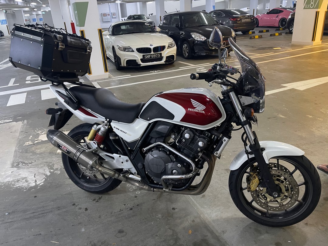 CB400 revo 2015, Motorcycles, Motorcycles for Sale, Class 2A on Carousell