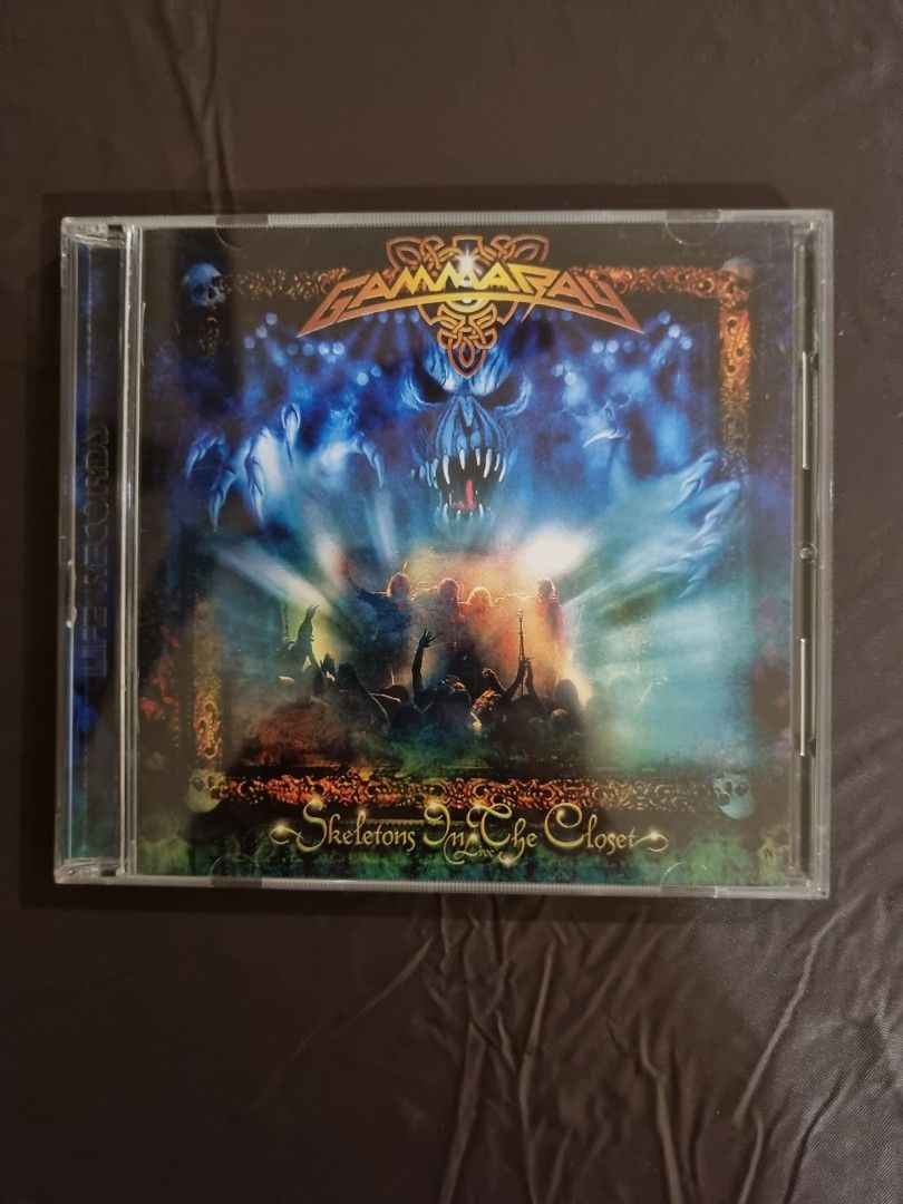 CD Gamma Ray Skeleton In The Closet 2CD Live, Hobbies & Toys, Music ...