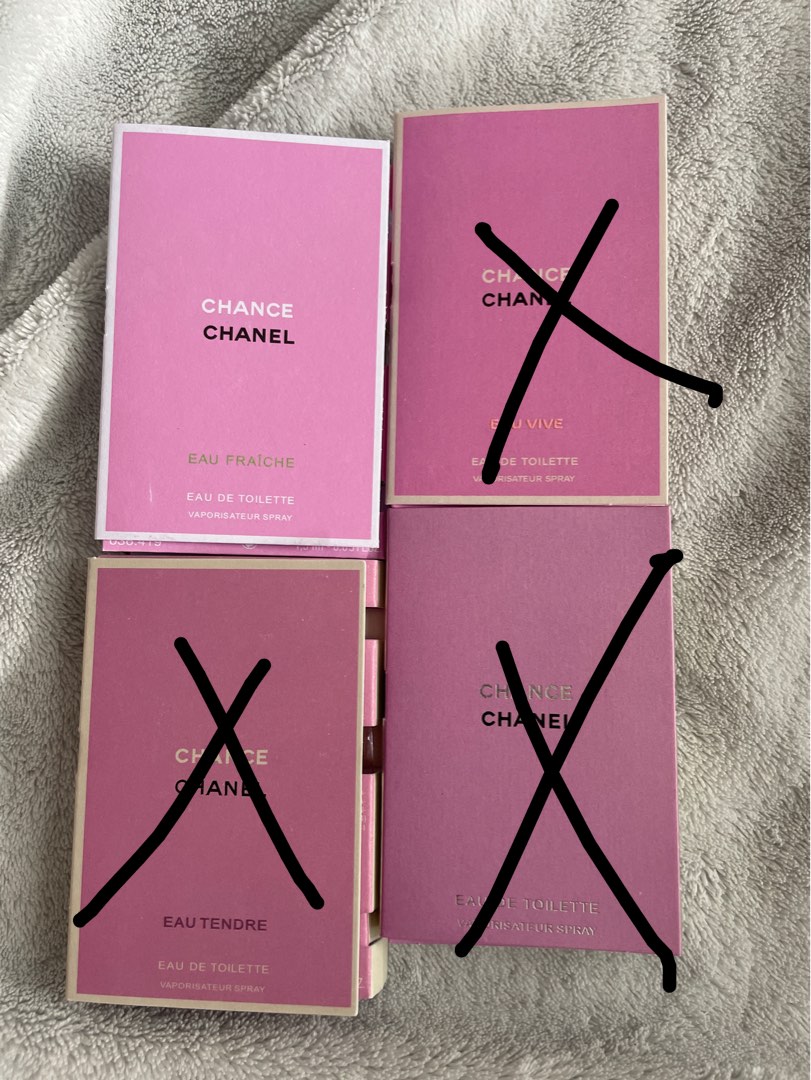 chanel chance perfume samples 1.5ml, Beauty & Personal Care, Fragrance ...