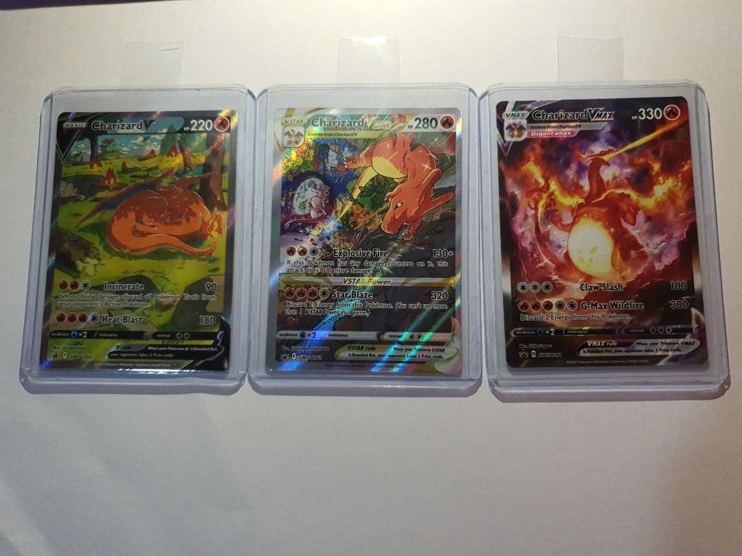 UPC Charizard Promo Cards, Hobbies & Toys, Toys & Games on Carousell