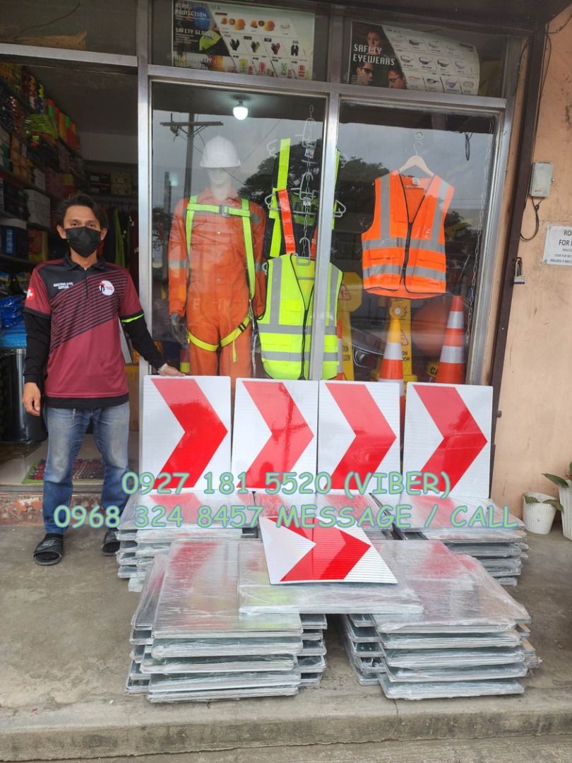 chevron signage, Commercial & Industrial, Industrial Equipment on Carousell