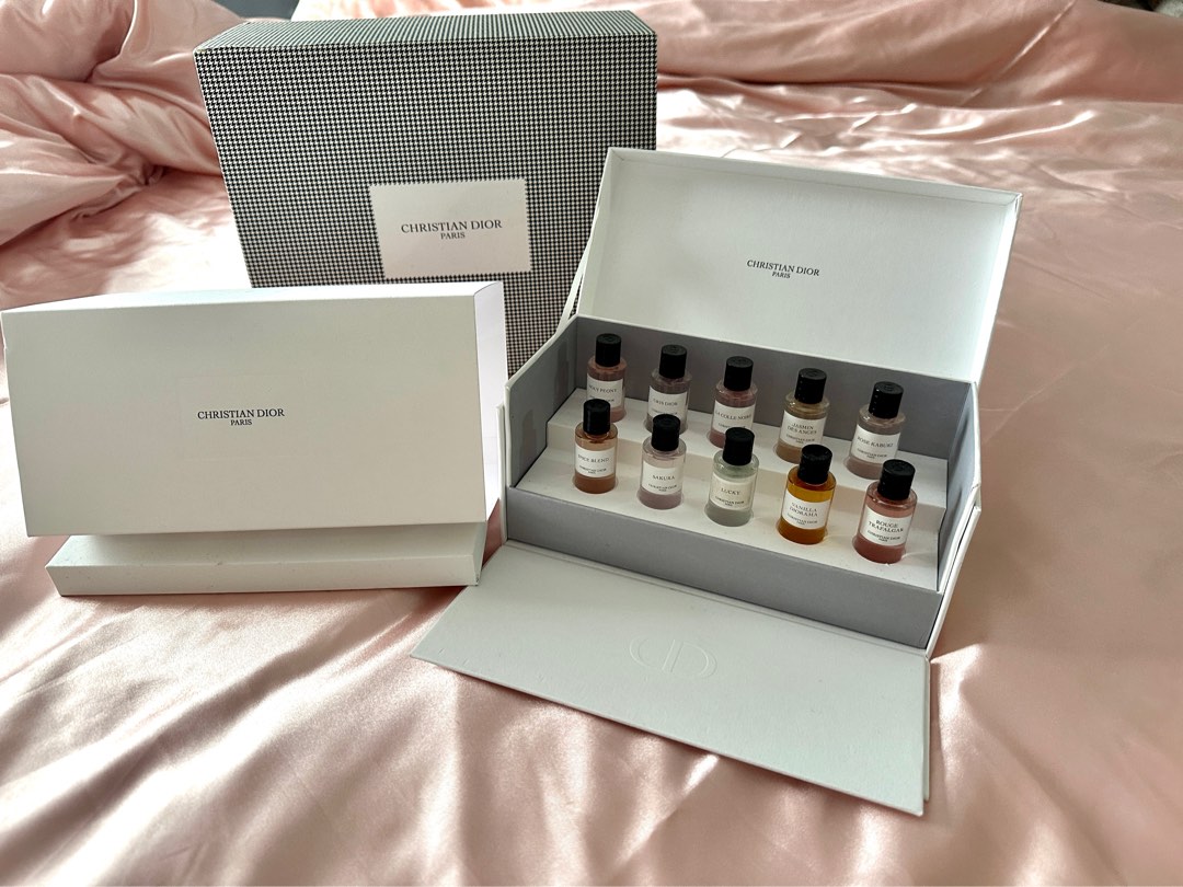 Christian Dior perfume discovery set, Beauty & Personal Care, Fragrance ...