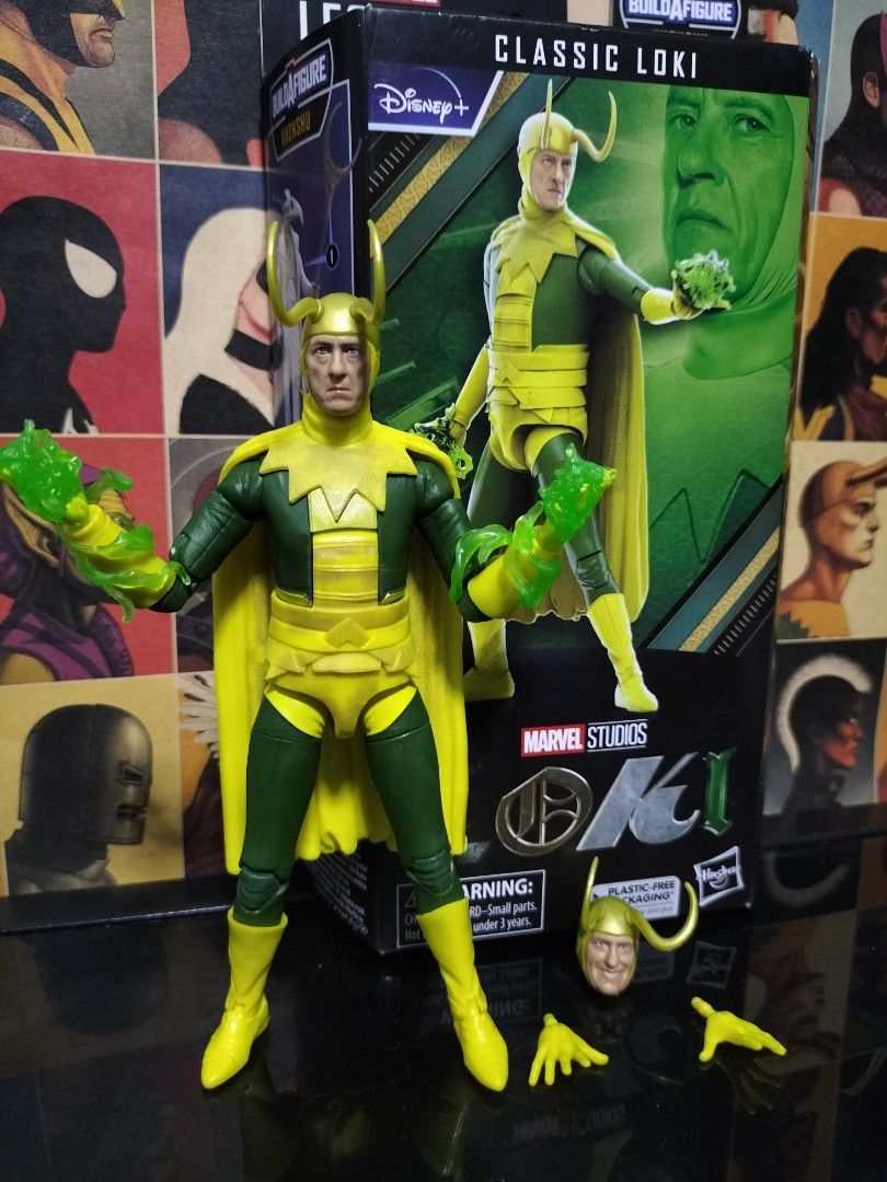 Classic Loki Marvel Legends, Hobbies & Toys, Toys & Games on Carousell