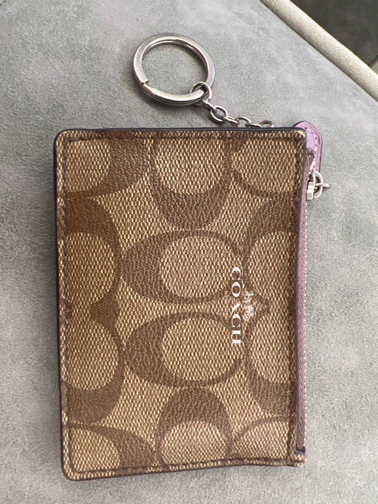 Coach card holder, Luxury, Bags & Wallets on Carousell
