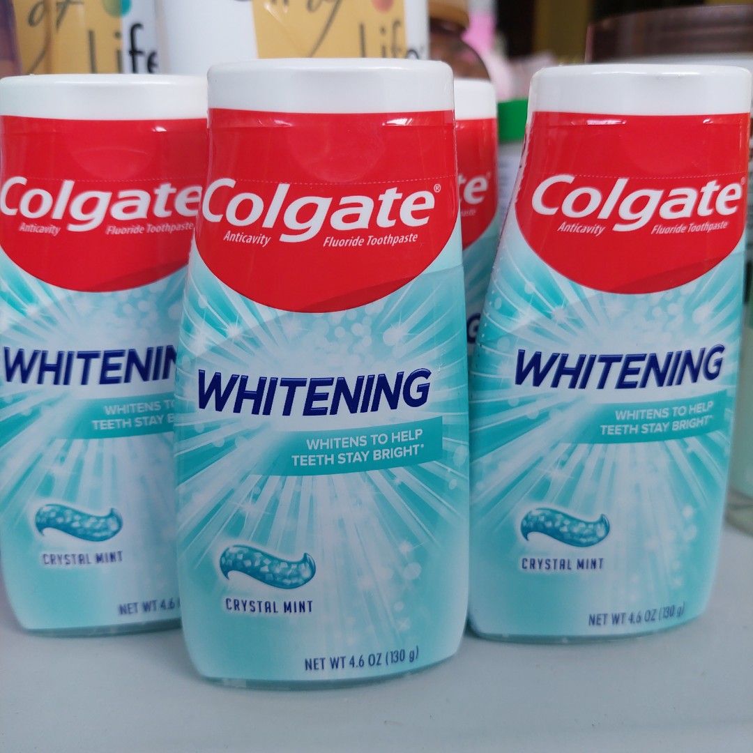 Colgate Whitening toothpaste, Beauty & Personal Care, Oral Care on ...