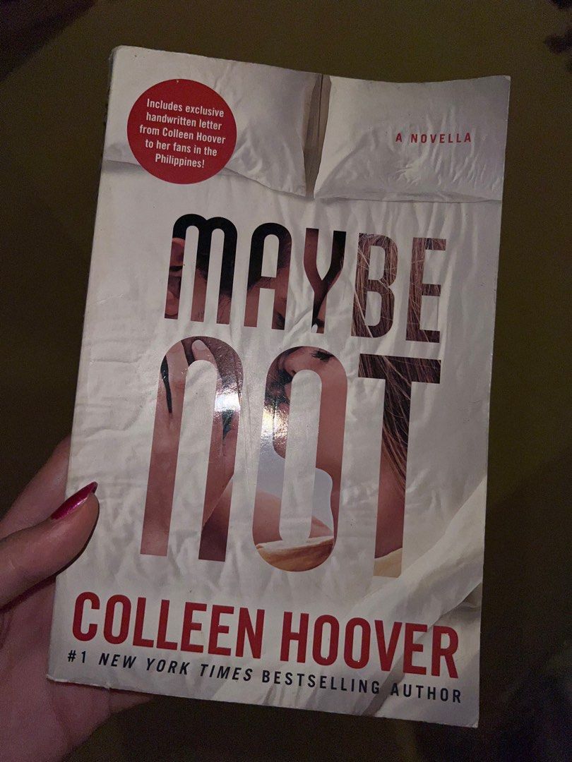 Colleen Hoover Maybe Not, Hobbies & Toys, Books & Magazines, Fiction ...