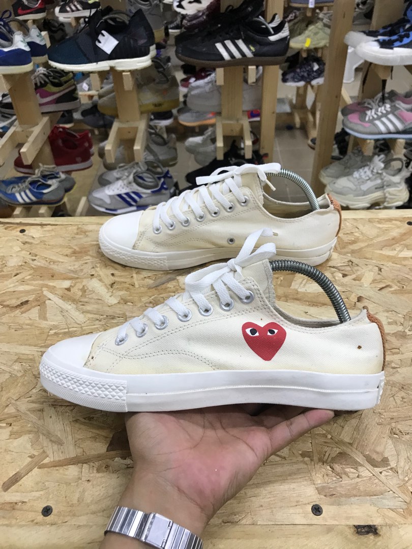 Converse CDG, Men's Fashion, Footwear, Sneakers on Carousell