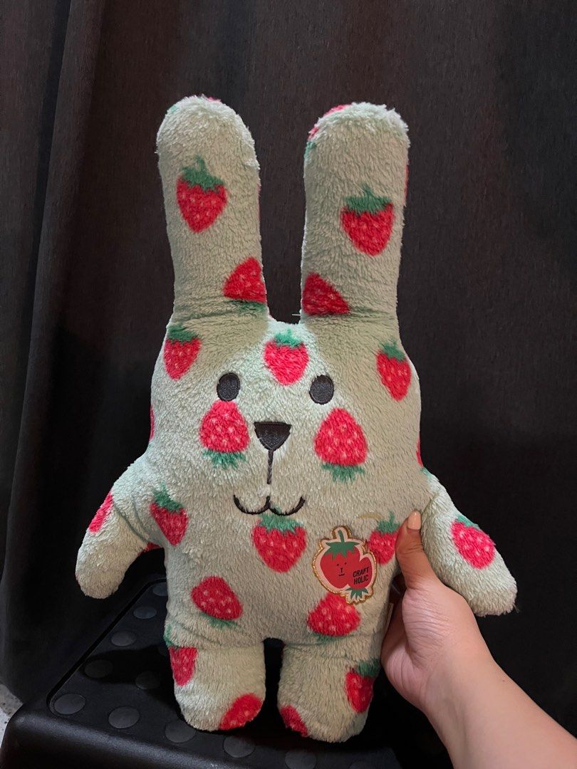 Craftholic Bunny plush toy, Hobbies & Toys, Toys & Games on Carousell