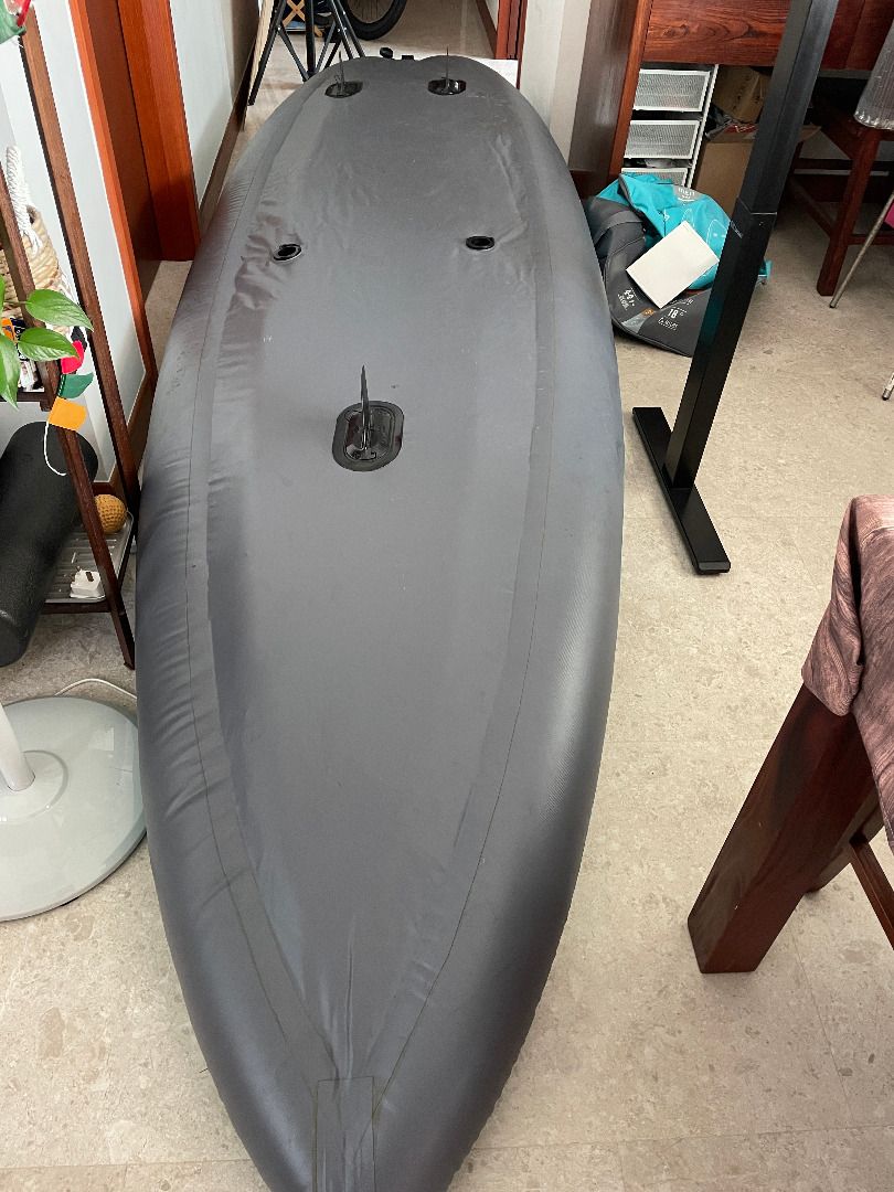 Decathlon Itiwit Inflatable Touring 100 Kayak 2 Or 3 Person Sports