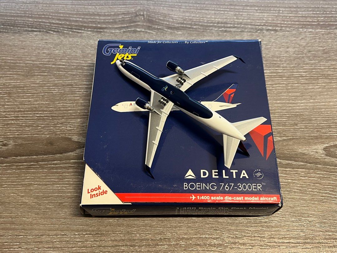 Delta Airlines Boeing 767-300ER 1:400 Gemini Jets, Hobbies & Toys, Toys ...