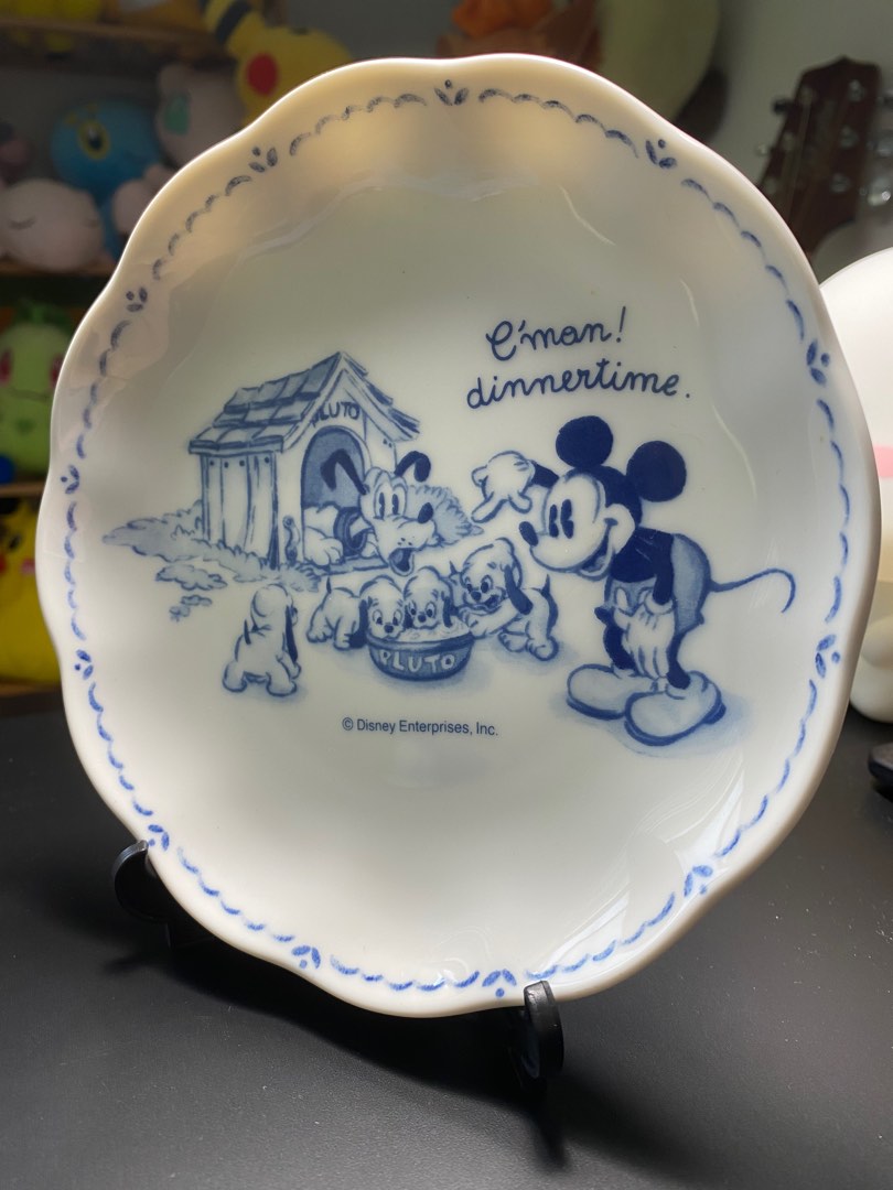 Disney Character Series Plate, Furniture & Home Living, Kitchenware ...