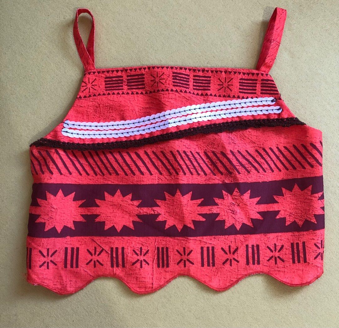 Disney Moana Top Custome, Women's Fashion, Tops, Others Tops on Carousell