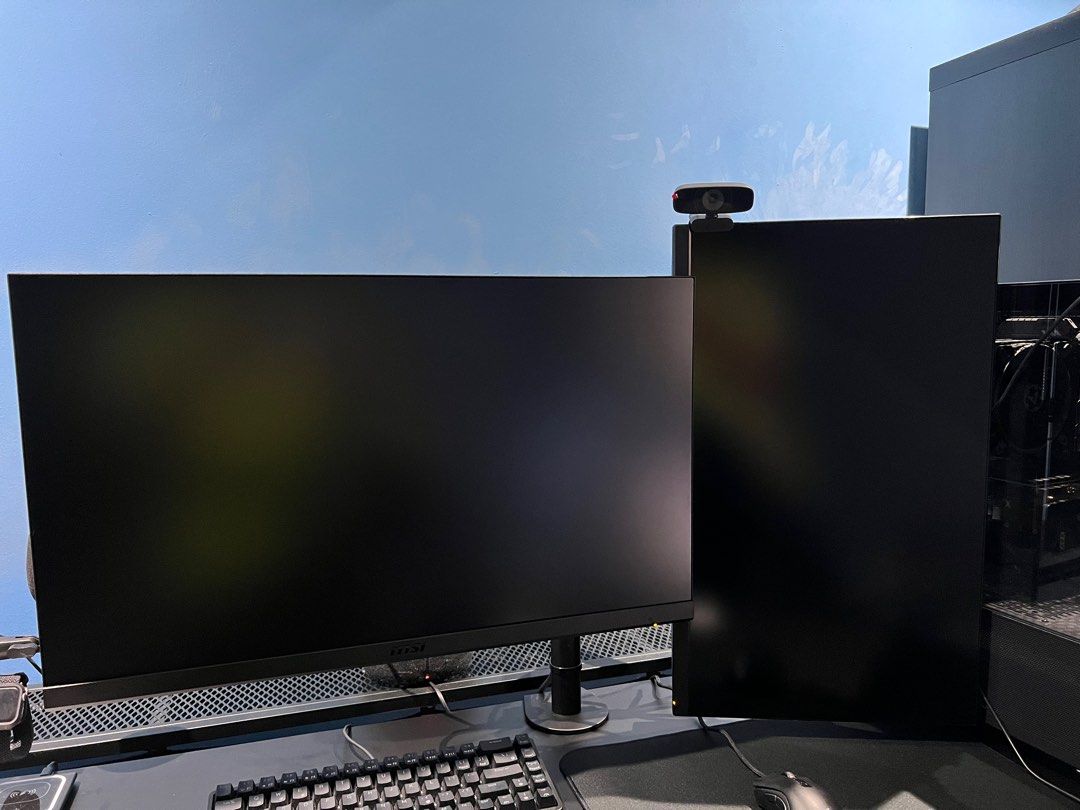 MSI Monitor & Prism+ Vantage Dual Monitor Arm, Computers & Tech ...