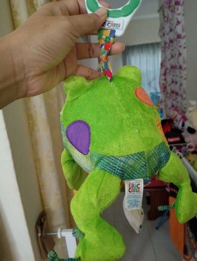 Eric Carle Frog Activity toy, Babies & Kids, Infant Playtime on Carousell