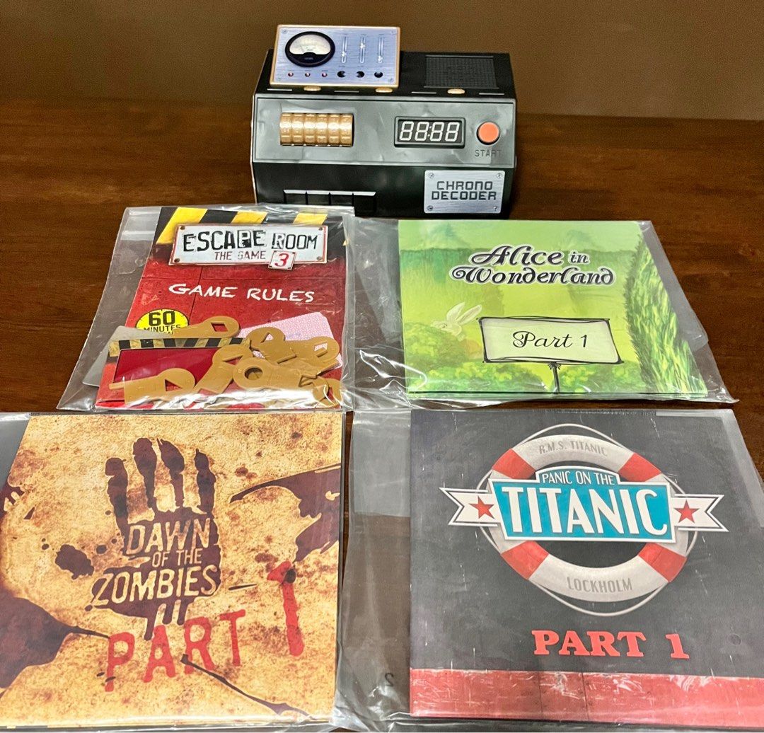 Escape Room The Game 3, Hobbies & Toys, Toys & Games on Carousell