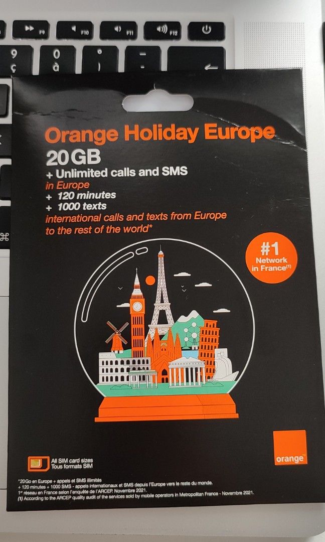 Europe SIM Card 20Gb Orange, Mobile Phones & Gadgets, Mobile & Gadget ...