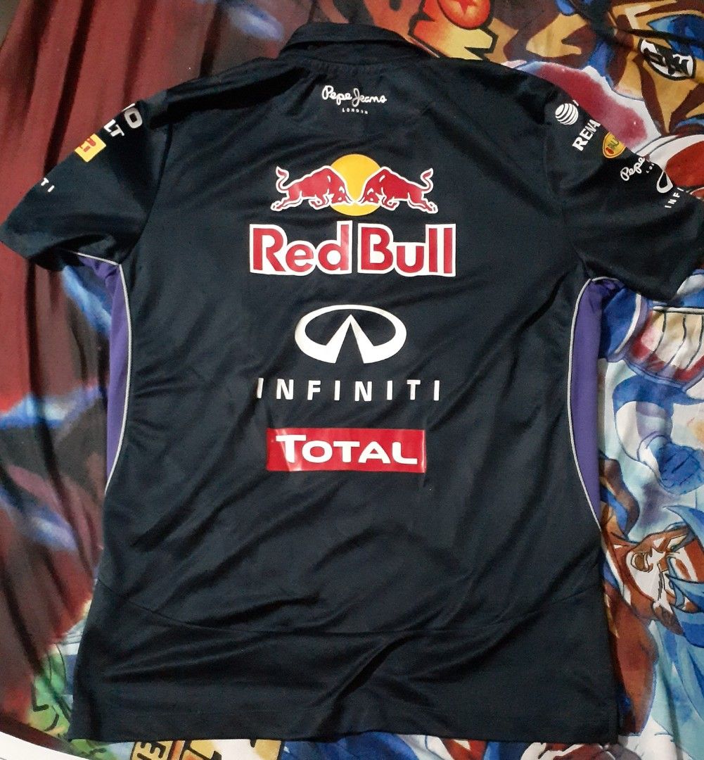 F1 Red bull team racing uniform, Men's Fashion, Tops & Sets, Tshirts ...
