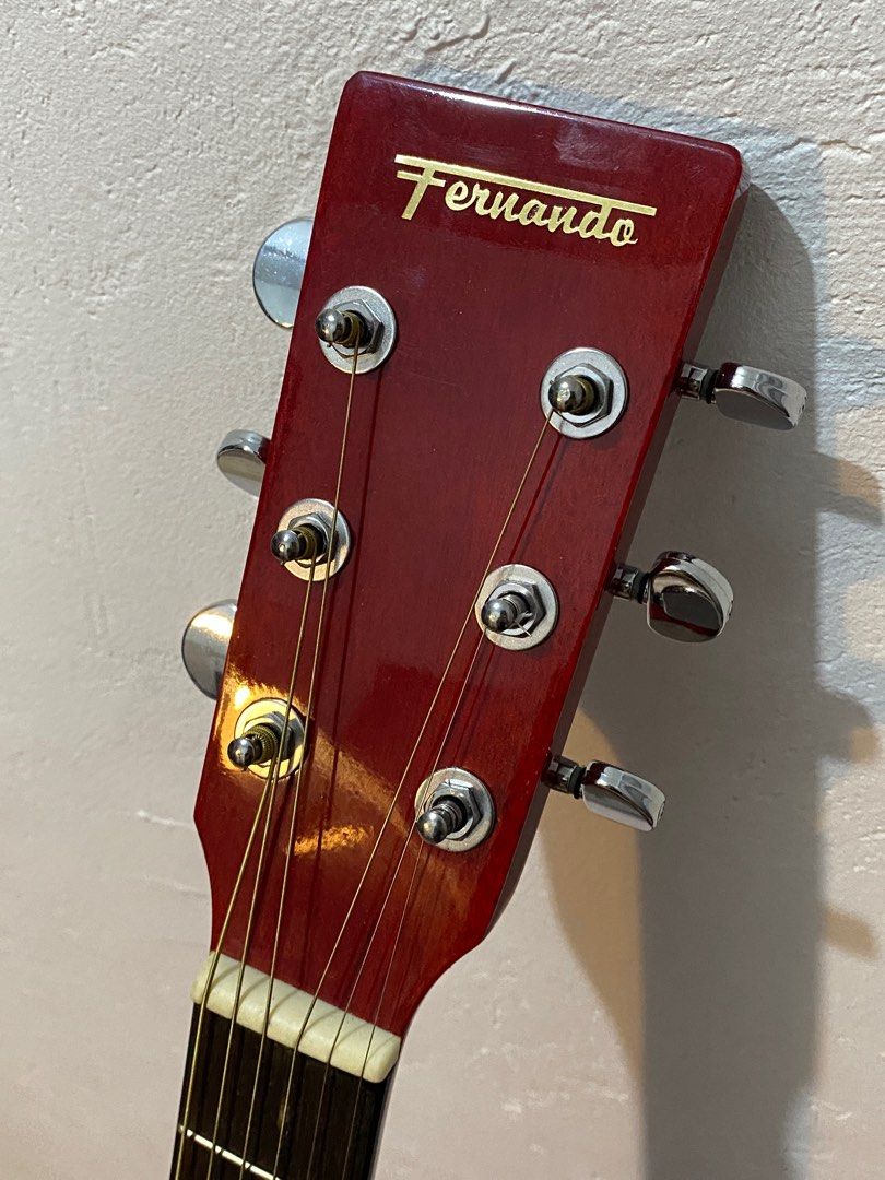 Fernando Acoustic Guitar 41", Hobbies & Toys, Music & Media, Musical ...