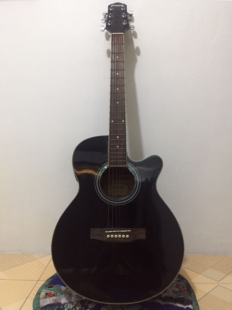 Fernando WSCE-F000 Acoustic Guitar with Equalizer, Hobbies & Toys ...