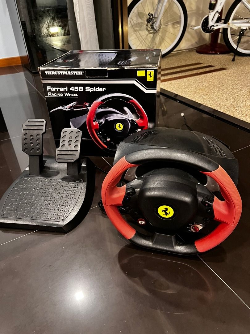 Ferrari wheel, Video Gaming, Gaming Accessories, Controllers on Carousell