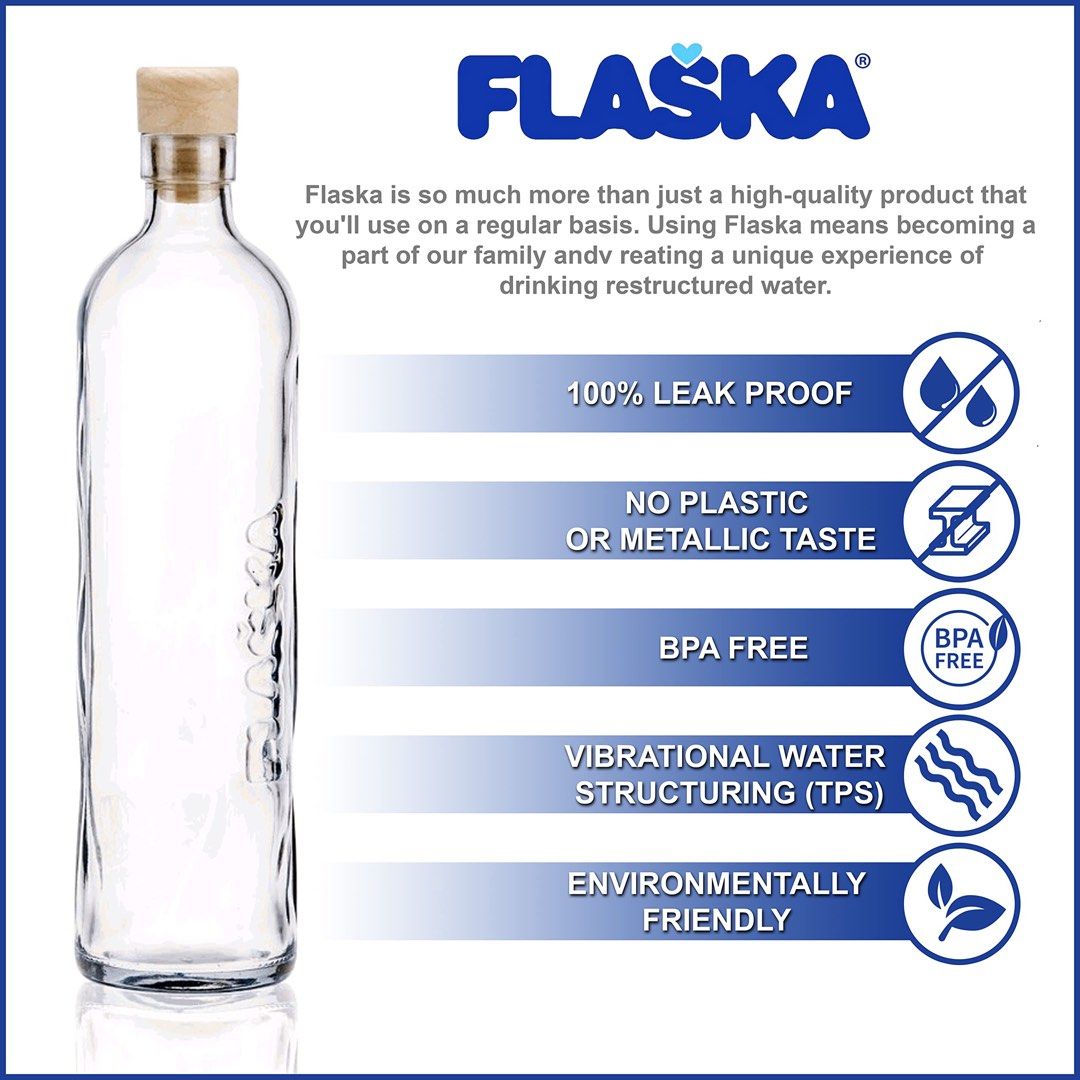Flaska Portable Water Spring, Furniture & Home Living, Kitchenware & Tableware, Water Bottles ...