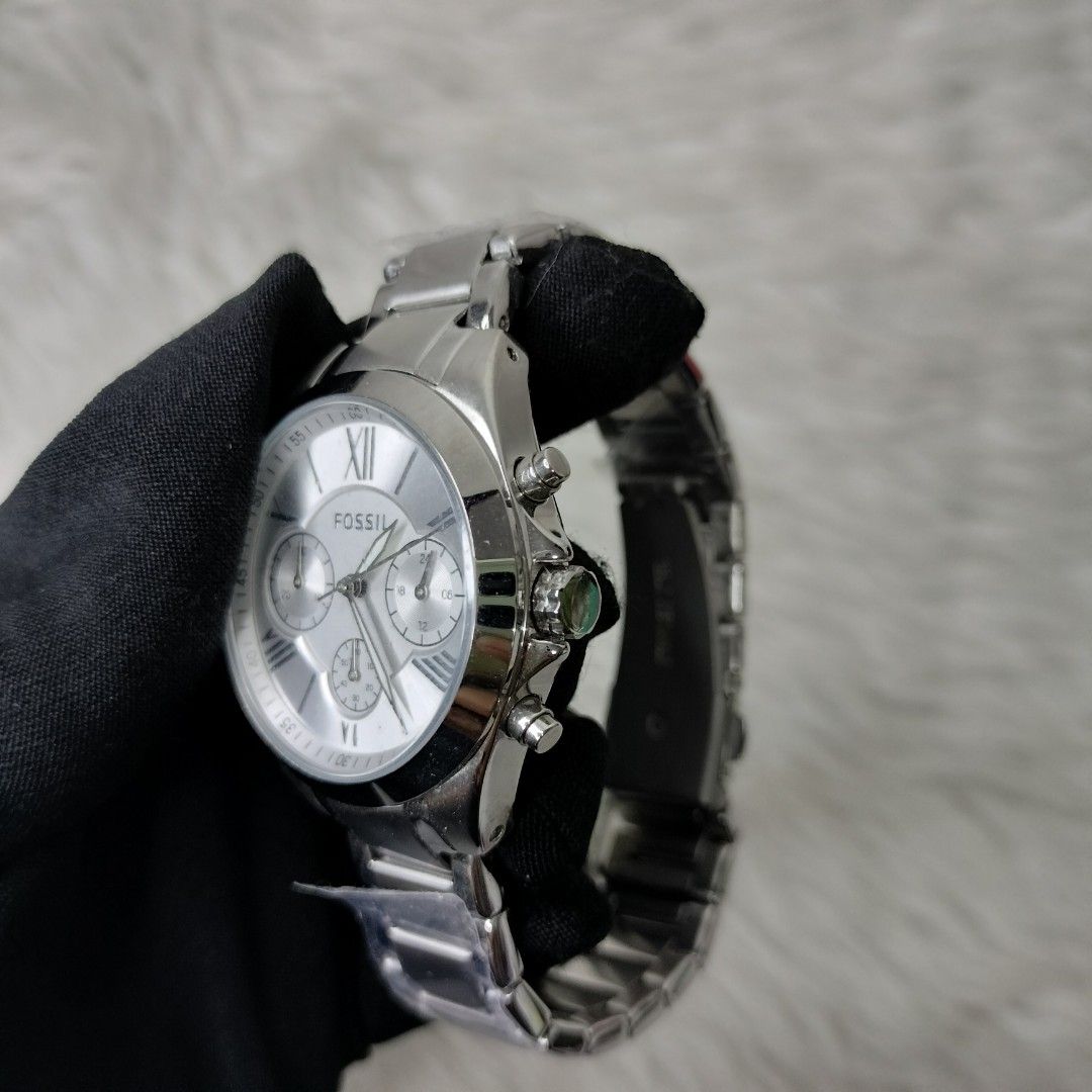 FOSSIL MODERN COURIER MIDSIZE CHRONOGRAPH STAINLESS WATCH (BQ3035 ...