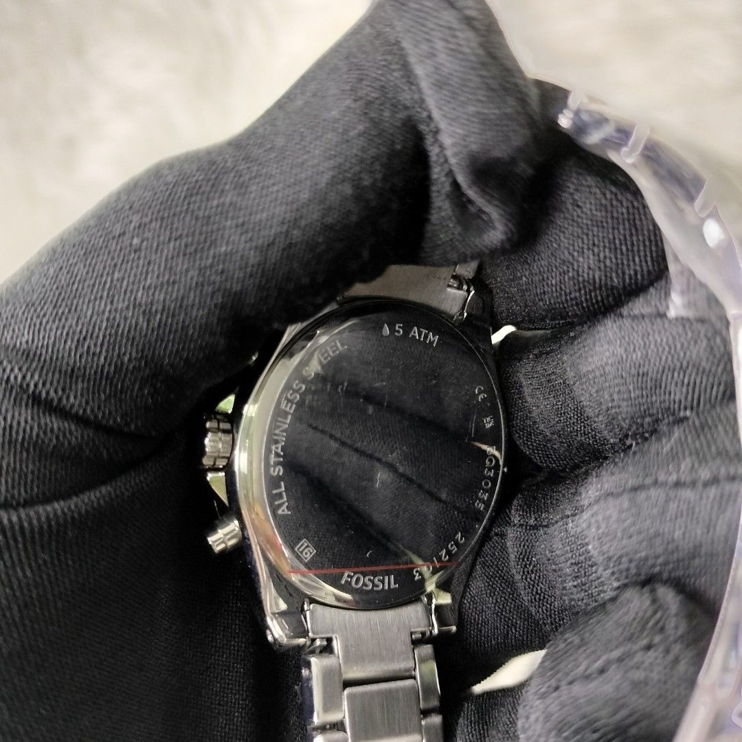 FOSSIL MODERN COURIER MIDSIZE CHRONOGRAPH STAINLESS WATCH (BQ3035), Women's Fashion, Watches ...