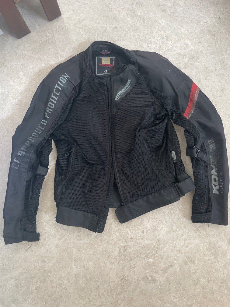 Free Komine mesh armoured jacket, Motorcycles, Motorcycle Apparel on Carousell