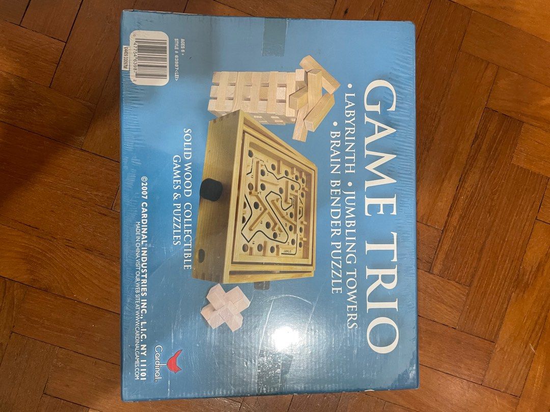 Game Trio Board Game, Hobbies & Toys, Toys & Games on Carousell