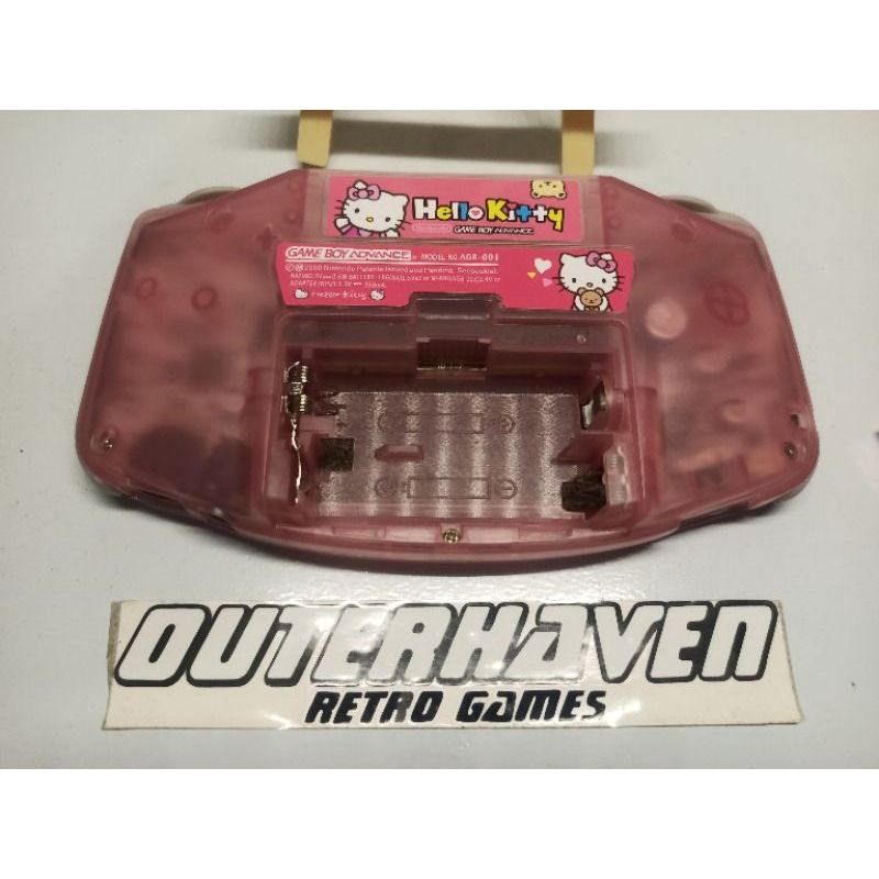 Gameboy Advance Hello Kitty ReShell, Video Gaming, Video Games ...