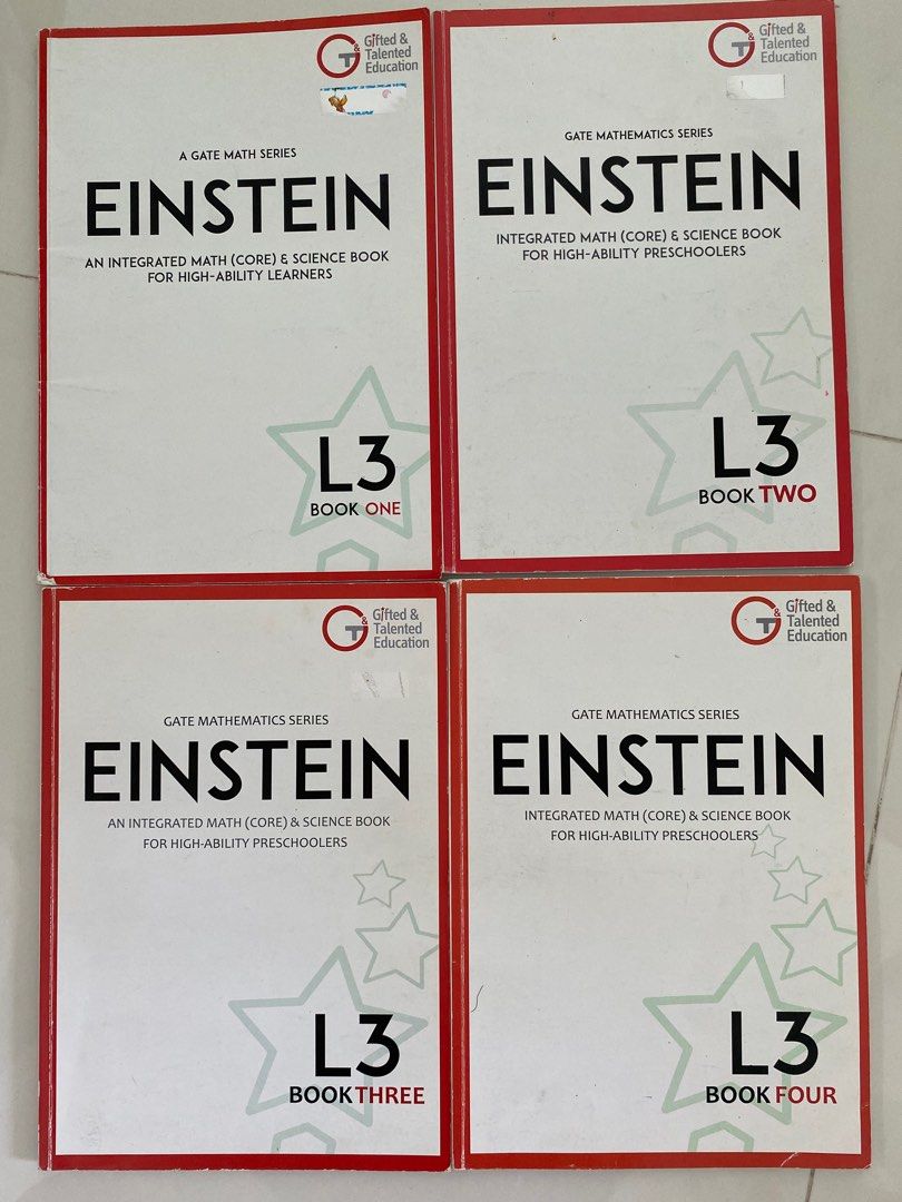 GATE Einstein L3 full set, Hobbies & Toys, Books & Magazines, Children ...