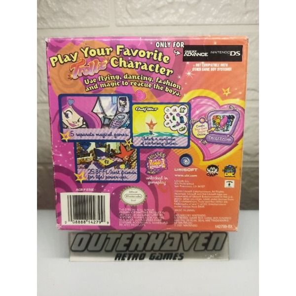 GBA Trollz Hair Affair CIB (Original US), Video Gaming, Video Games ...
